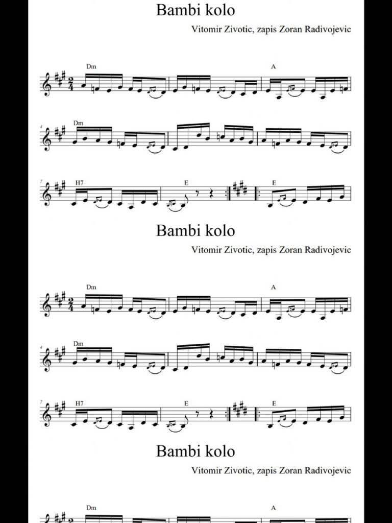 215.Bambi kolo (Vitomir Zivotic) | PDF