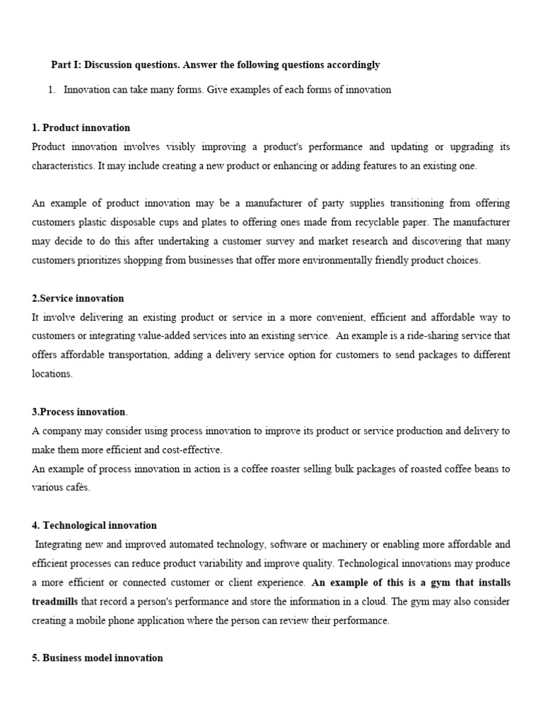 Innovation Sample Pdf Entrepreneurship Grameen Bank