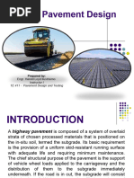 DPWH Min. Pavement Thickness & Width of Nat'l. Road With DESIGN ...