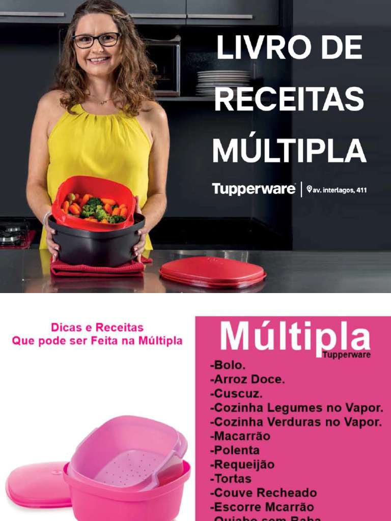 Receitas Multipla Tupperware | PDF