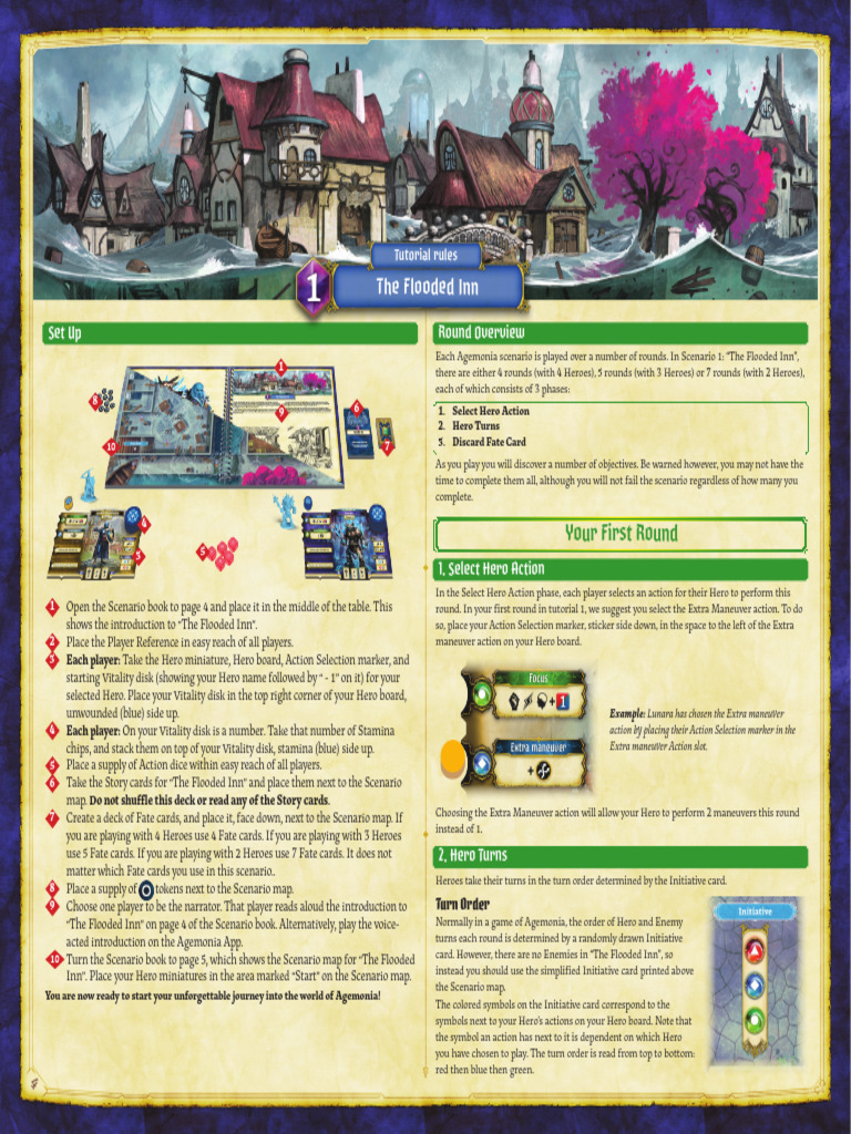 Agemonia - Tutorial-Rules | PDF | Dice