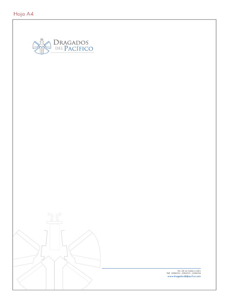 Propuesta Imagen Dragados Pacifico | PDF Propuesta Imagen Dragados Pacifico | PDF