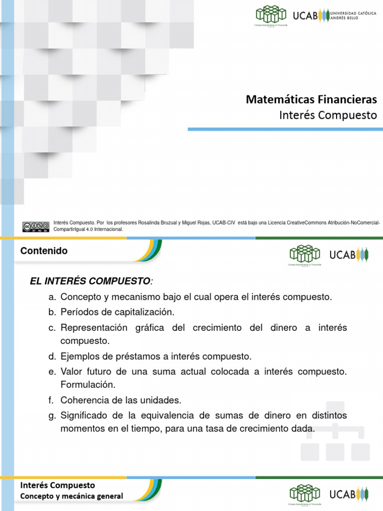 Tema 2. Interés Compuesto | PDF | Interés | Interés compuesto