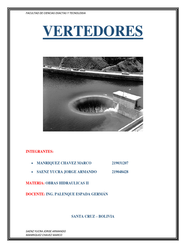 VERTEDEROS | PDF | Represa | Agua