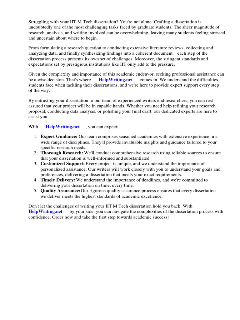 Iit M Tech Dissertation | PDF | Thesis | Computing