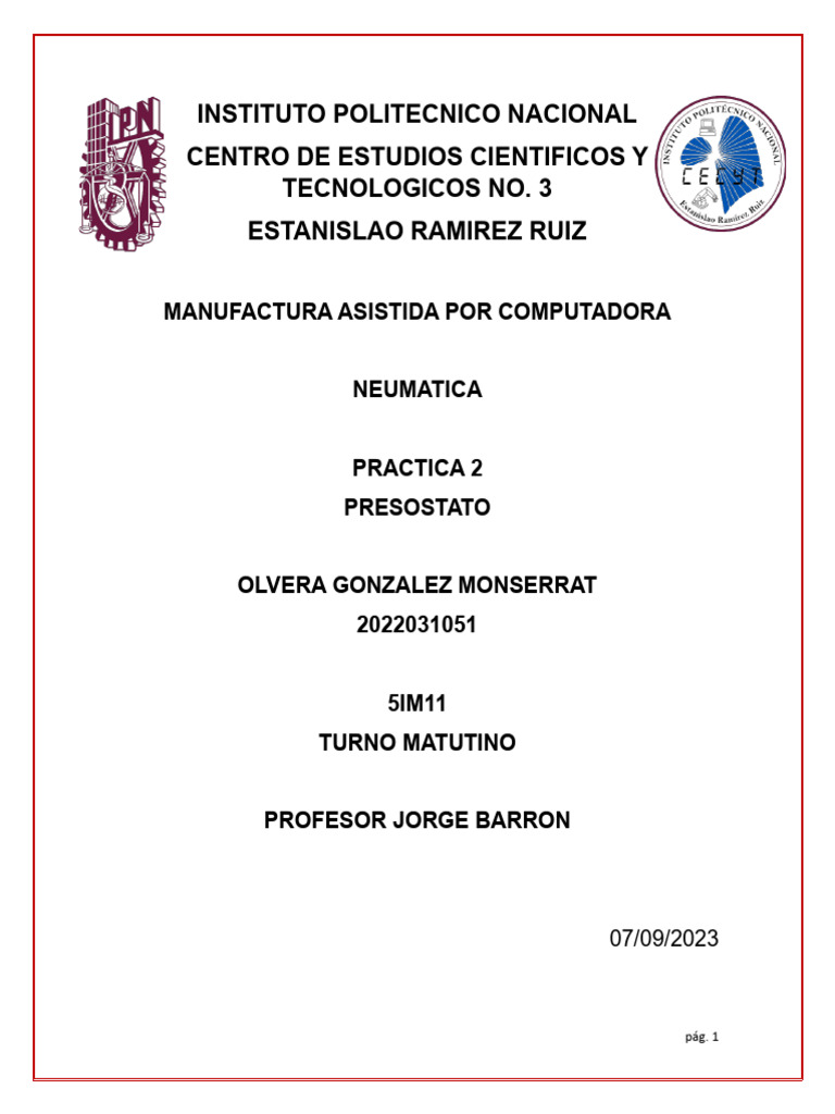 PRACTICA - 2 - Olvera Gonzalez Monserrat | PDF