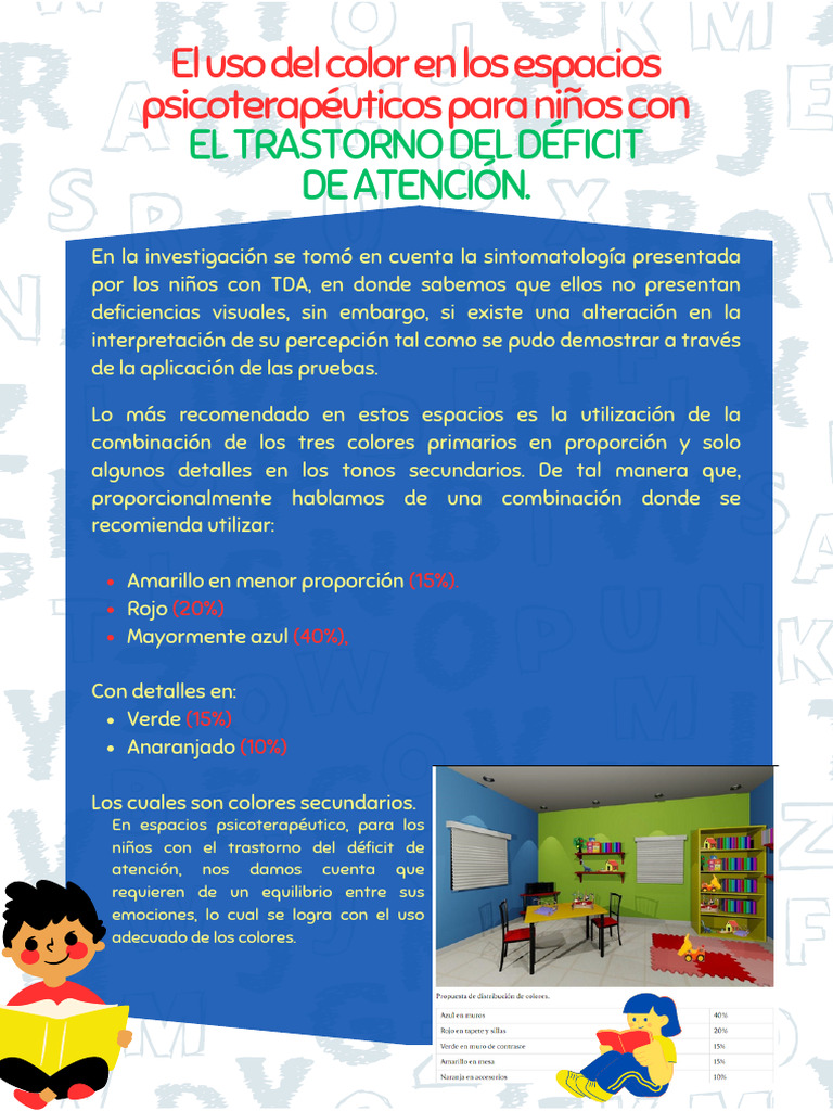 Colores recomendados para TDAH en aulas | PDF | Relaciones personales ...
