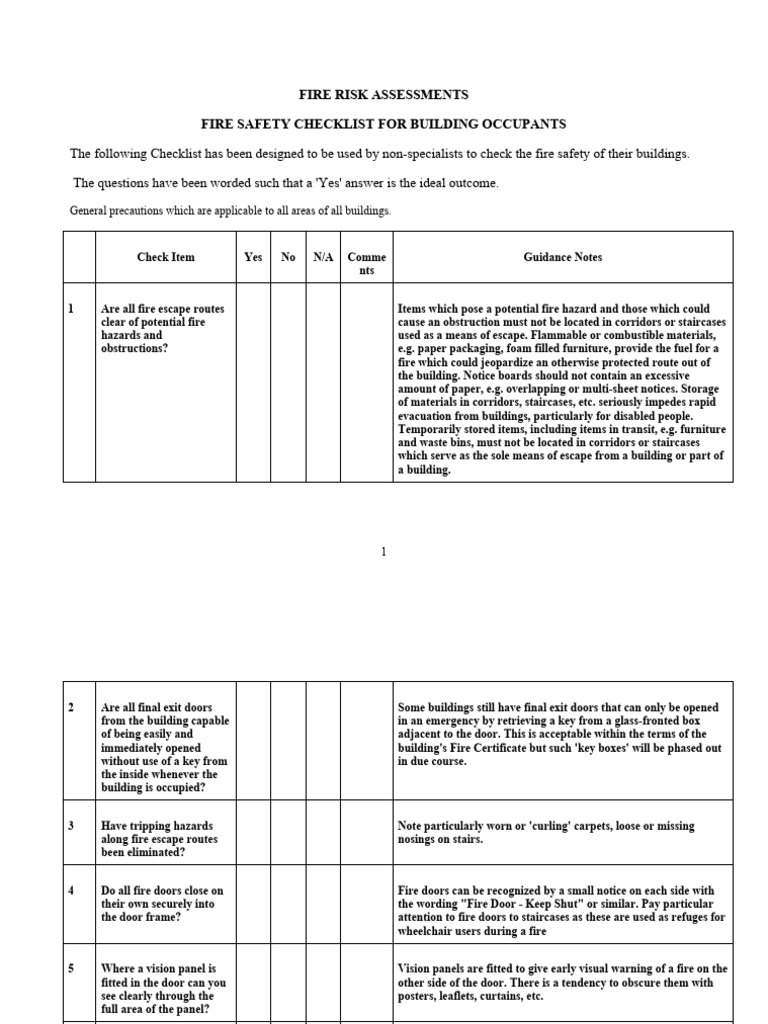 Fire - Risk Assessment | PDF | Fires | Refrigerator