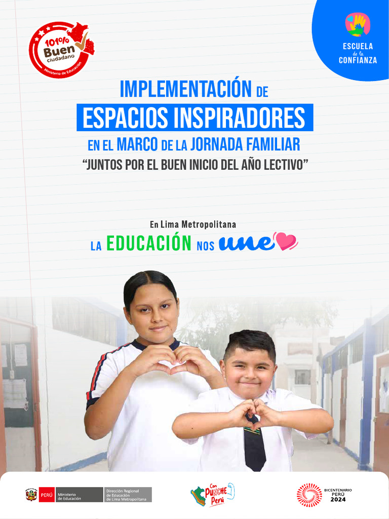 CONSIDERACIONES BIAE 2024 Escuelas Inspiradoras FINAL | PDF | Salón de ...