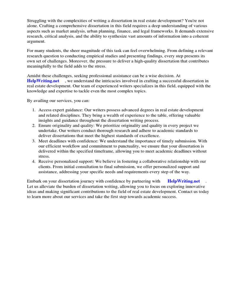 Dissertation Topics in Real Estate Development | PDF | Real Estate | Thesis Dissertation Topics in Real Estate Development | PDF | Real Estate | Thesis