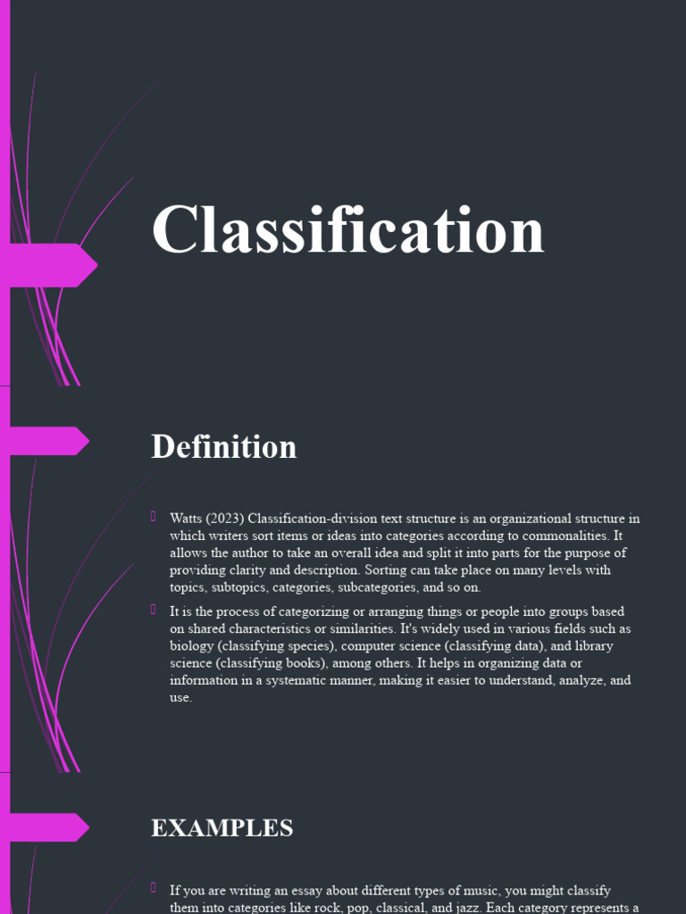 Classification AJ | PDF | Social Science | Science & Mathematics