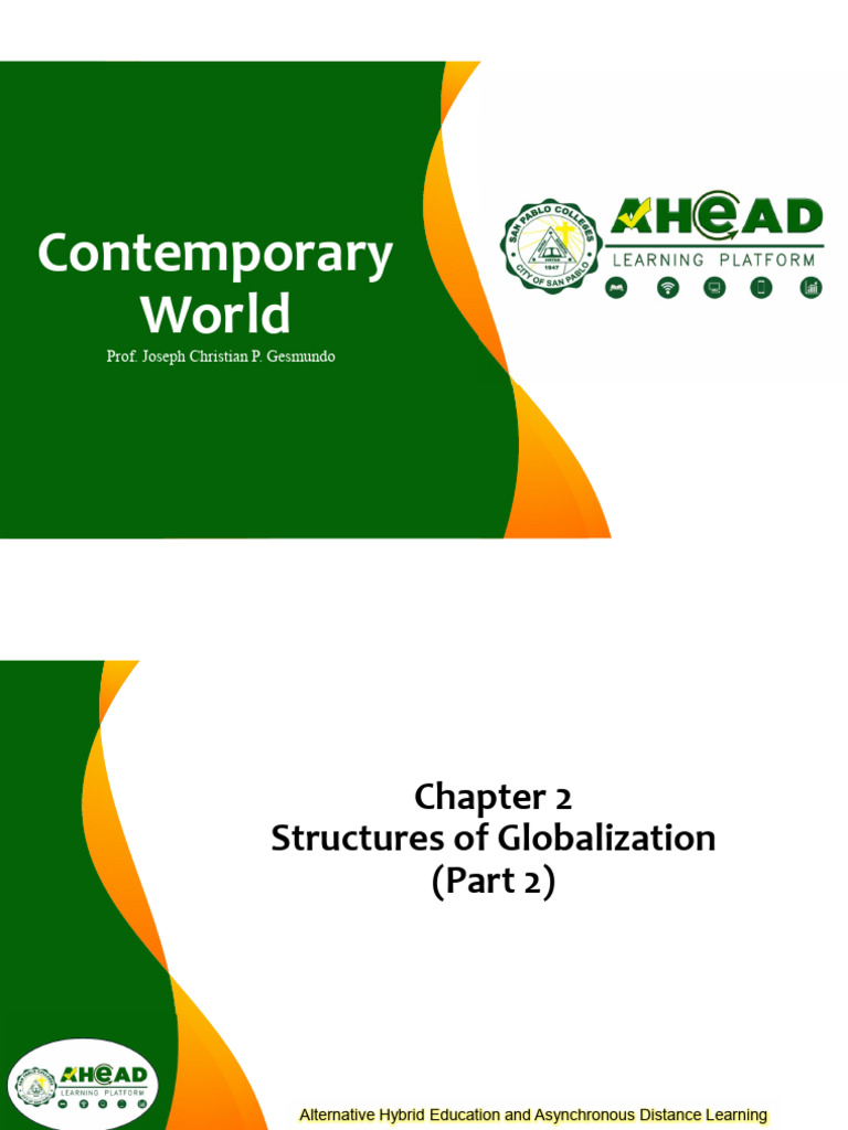 Module 2.2 - Structures of Globalization | PDF | Market (Economics) | Global Governance