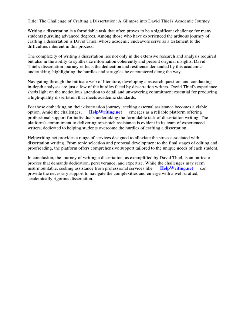Dissertation David Thiel | PDF | Books | Bookbinding