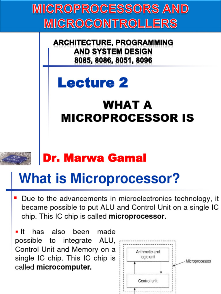 Chapter 2 Part 1 | PDF | Central Processing Unit | Input/Output