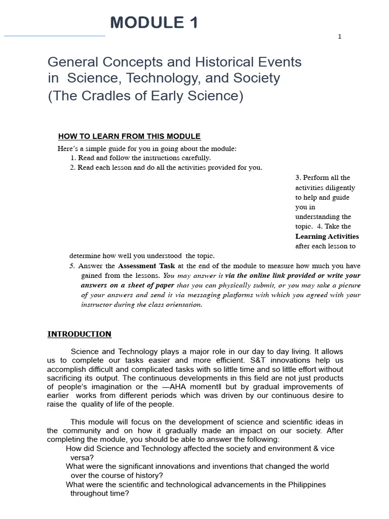 Science and Technology's Historical Impact | PDF | Mesopotamia | Sumer