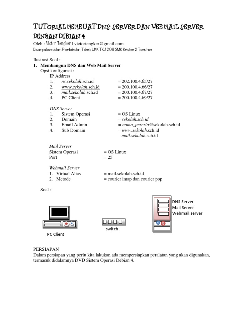 Modul Mail Server | PDF