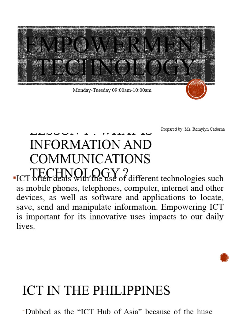 L1 Ict | PDF | World Wide Web | Internet & Web