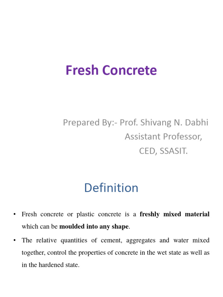 Concrete Analysis | PDF | Concrete | Composite Material