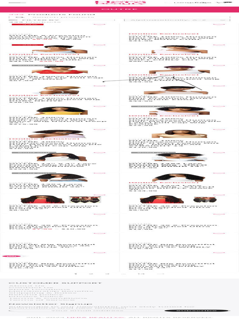 OUTRE Hera Beauty | PDF | Wig | Human Head And Neck