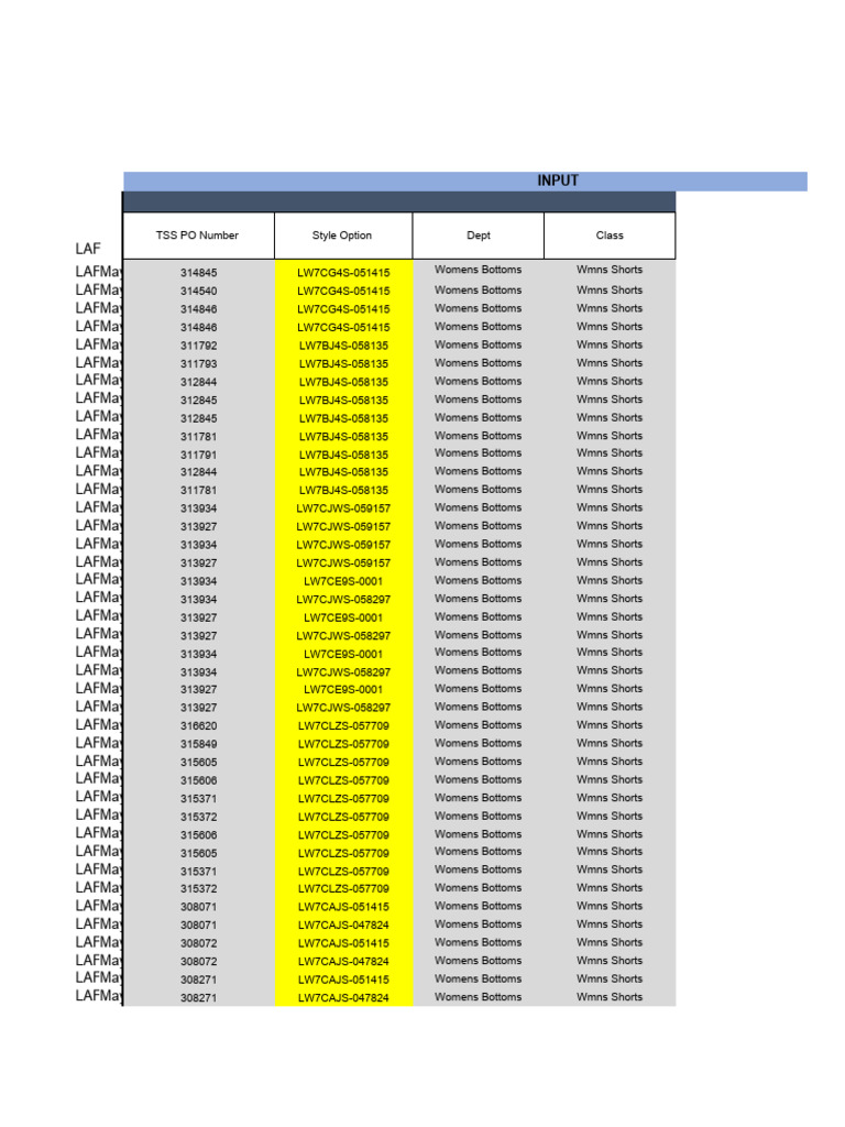 Lululemon May Shorts Order 2 | PDF | Service Industries | Web Application