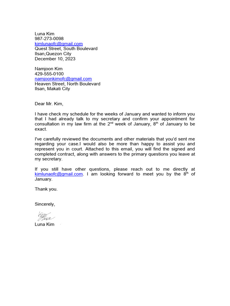 Demand Letter Sample | PDF