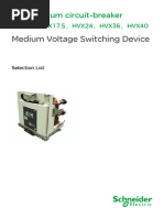 HVX-O 36Kv Catalogue DNF | PDF | Transformer | Physical Quantities