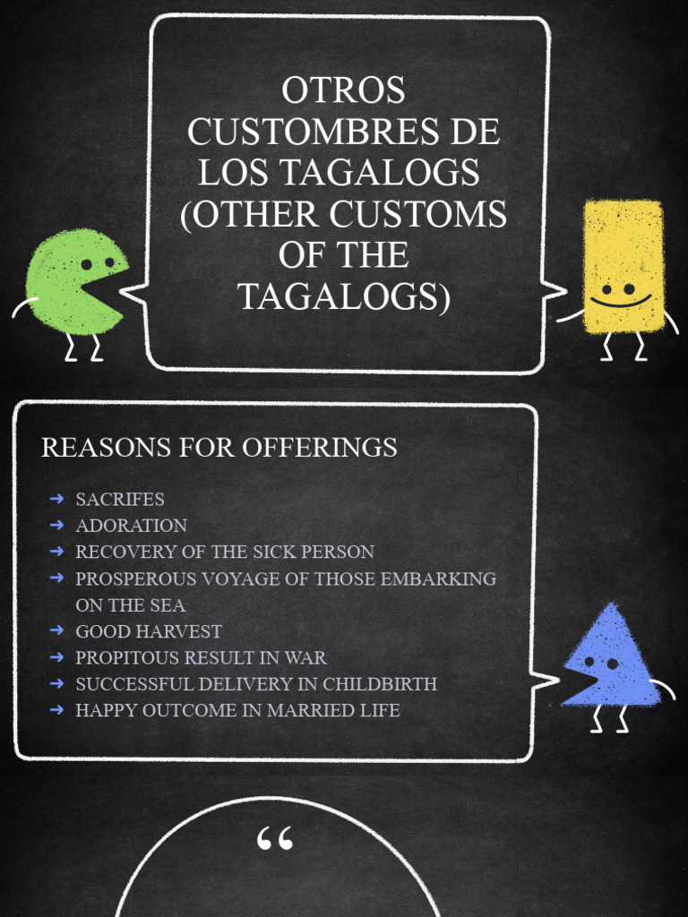 5 Otros Custombres de Los Tagalogs | PDF | Witchcraft | Religious ...