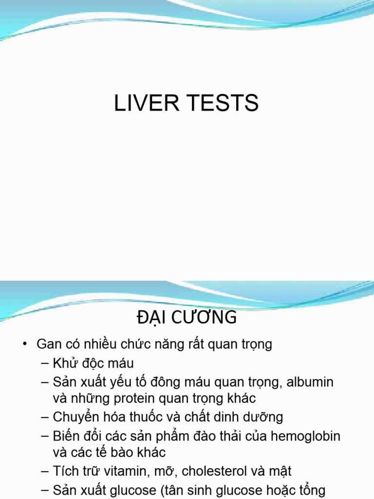 Liver Tests | PDF