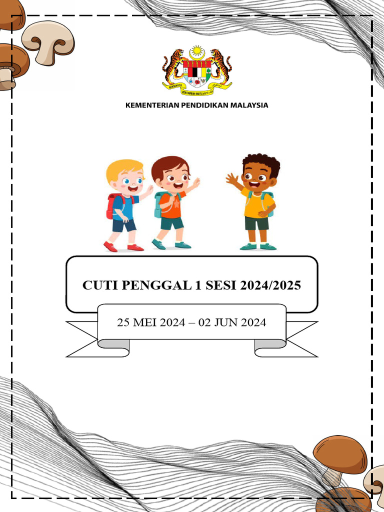 Divider Cuti Sekolah | PDF