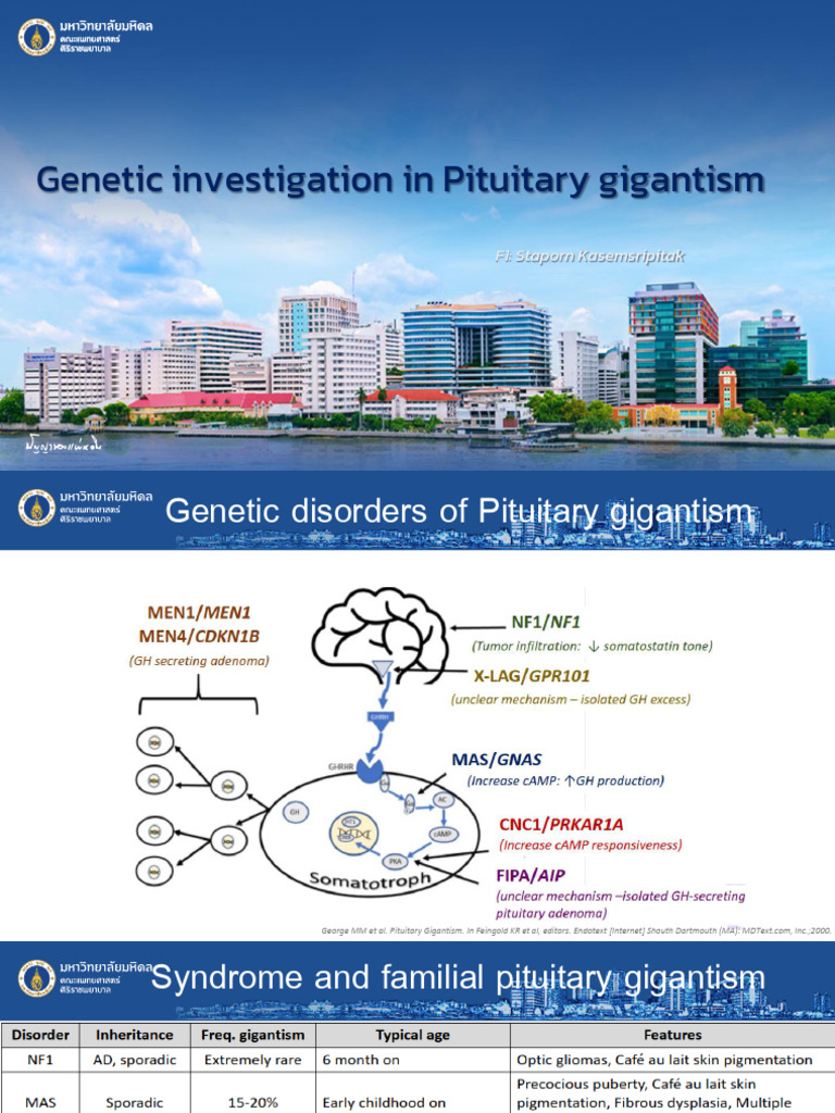 Genetic Work Up in Gigantism | PDF | Medicine | Syndrome