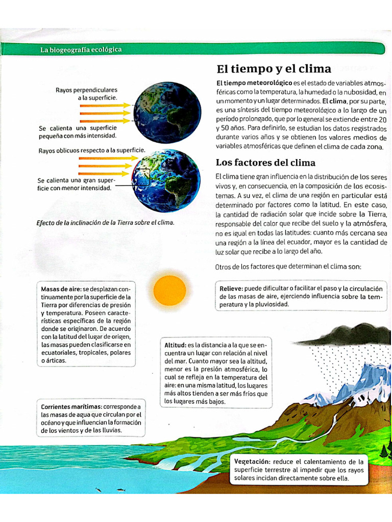 El Tiempo y El Clima | PDF
