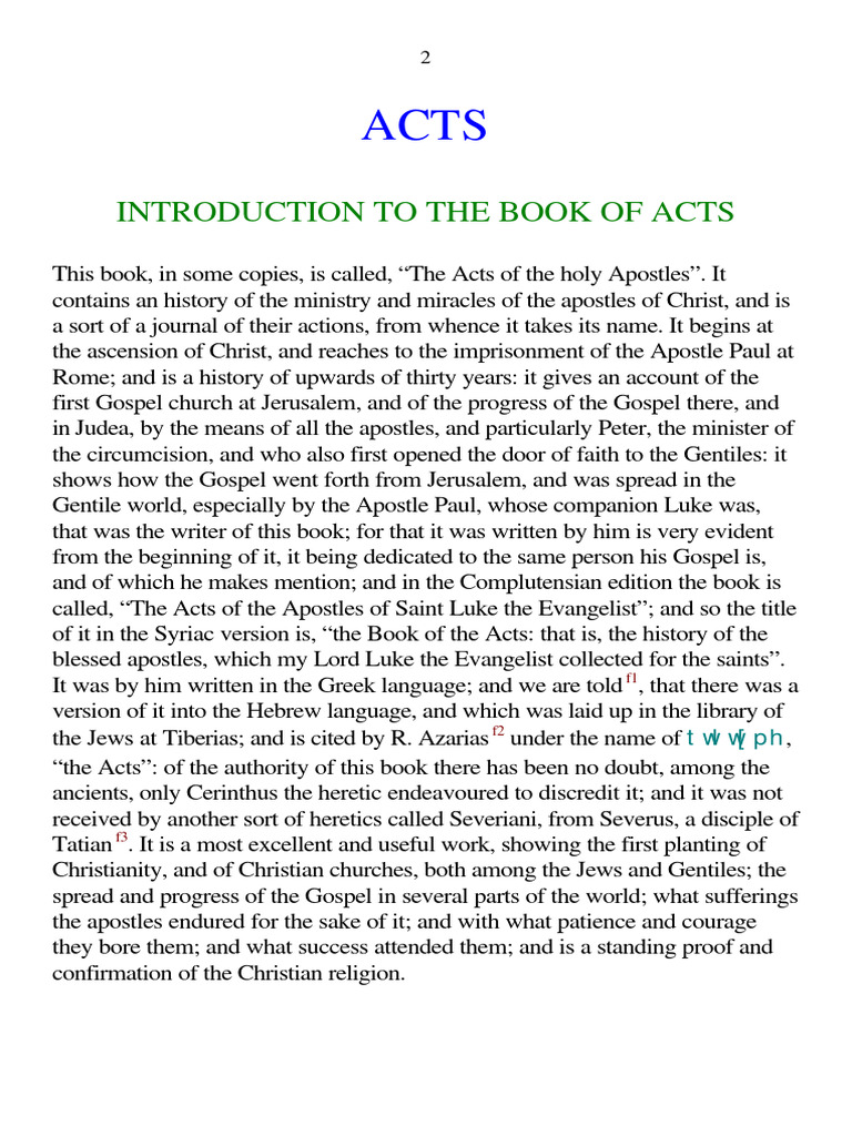 NT JG_05 - Acts | PDF | Jesus | Acts Of The Apostles