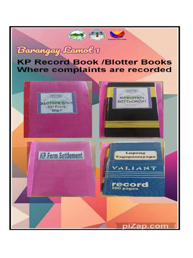 2 Photos of Record Books | PDF