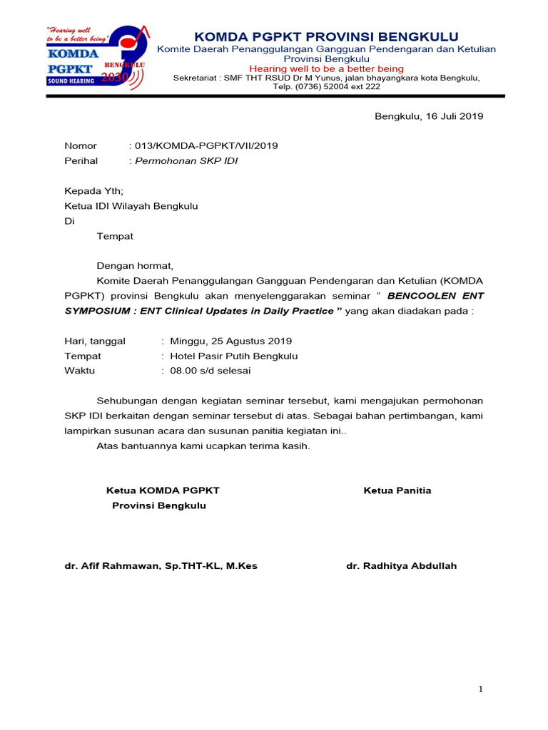 Permohonan SKP Idi | PDF