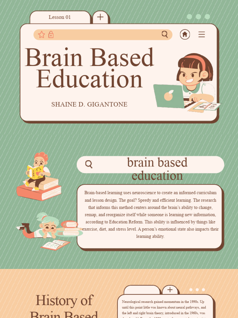 Brain Based Education | PDF | Learning | Memory