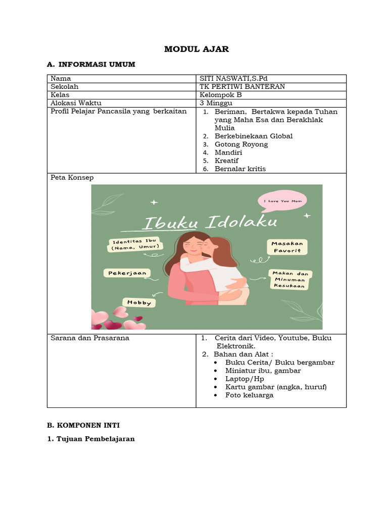 Dokumen Modul Ajar | PDF | Kesehatan Holistik