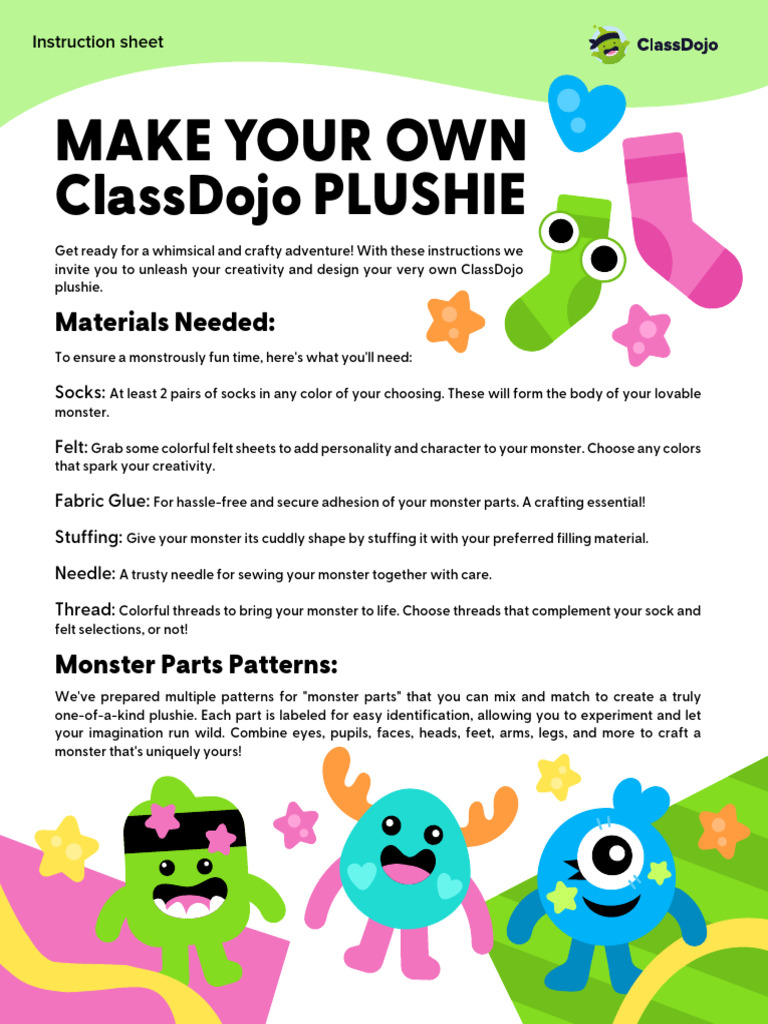 Make Your Classdojo Monter | PDF