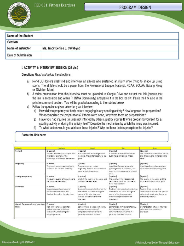 Module 4 Non FDC Joiner | PDF | Strength Training | Physical Fitness