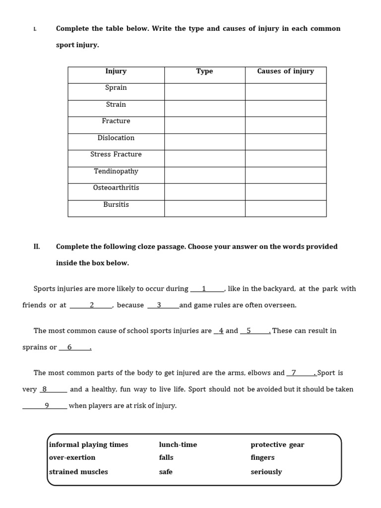 Module 5 2nd Quarter | PDF | Traumatology | Injury