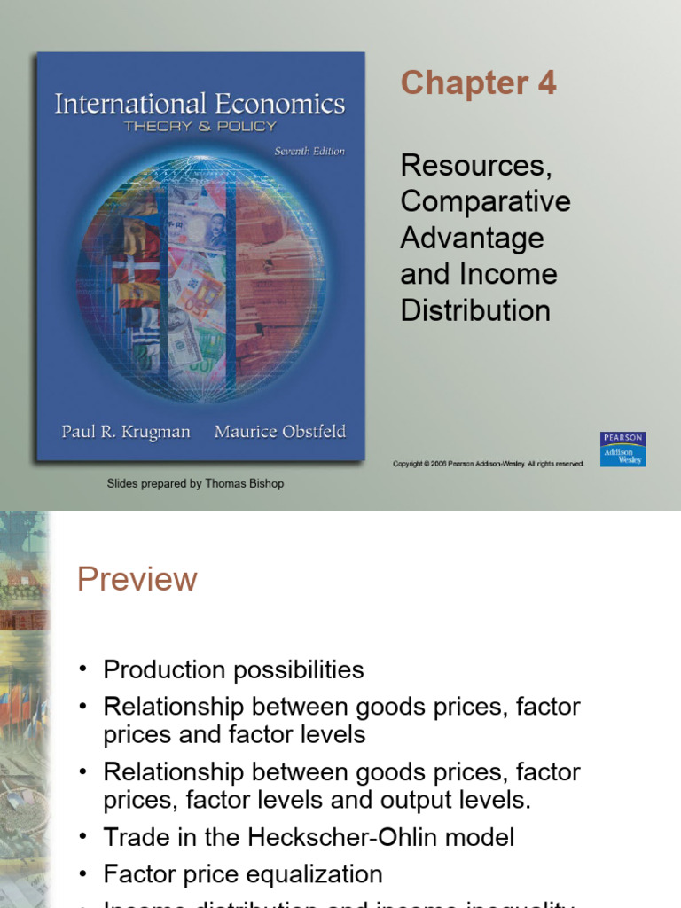 Krugman PPT c04 Rev | Download Free PDF | Labour Economics | Business Process