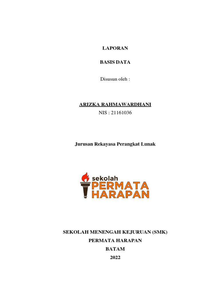Laporan Basis Data | PDF