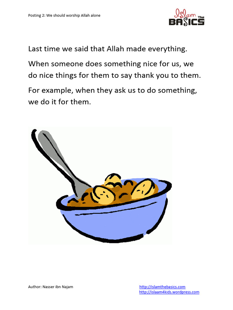 2-we-should-worship-allah-alone | PDF | Worship | Allah