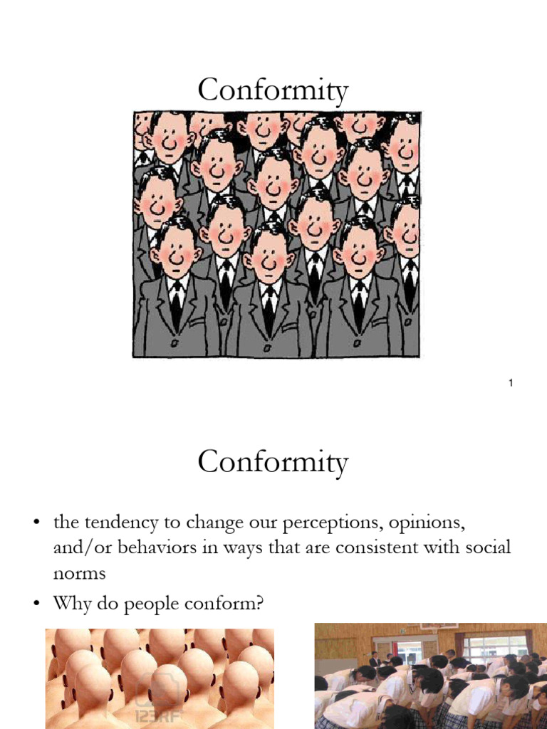 L5 Conformity | PDF | Conformity | Psychology