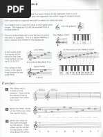 Bass Clef Staff and Notes | PDF