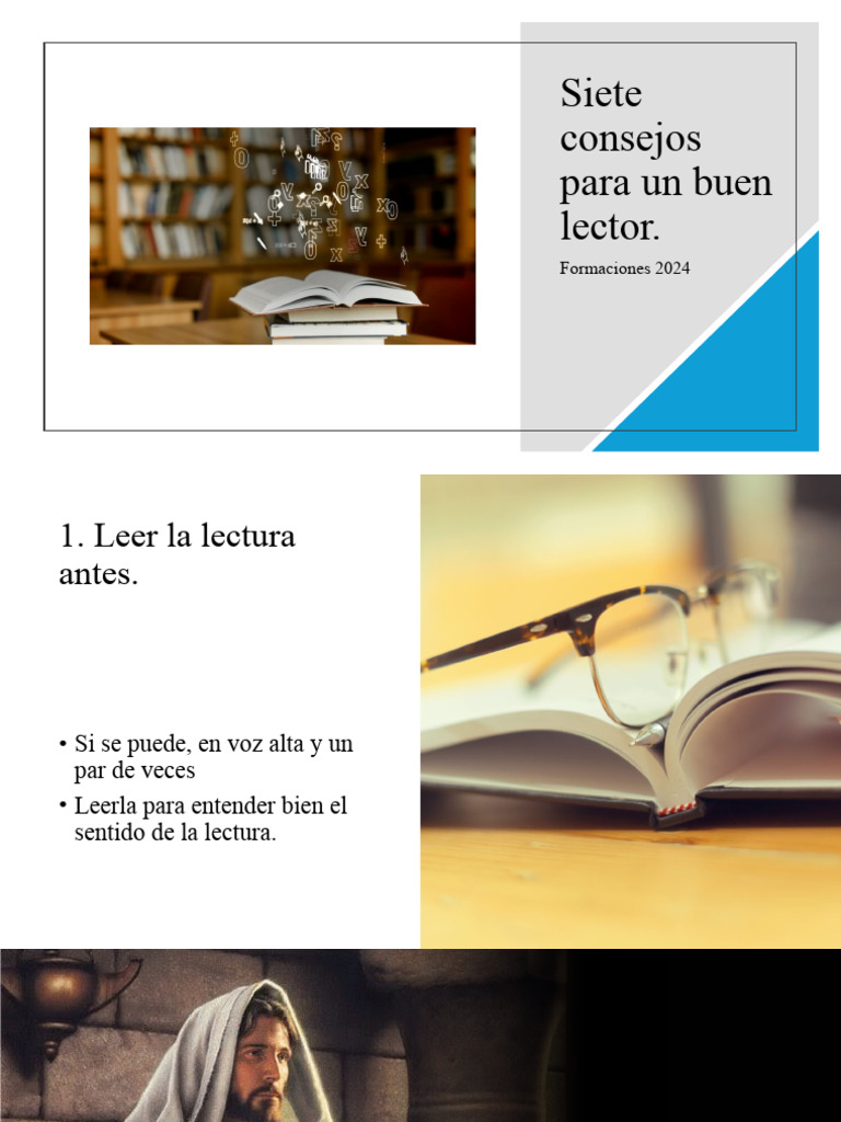 Siete consejos para un buen lector | PDF