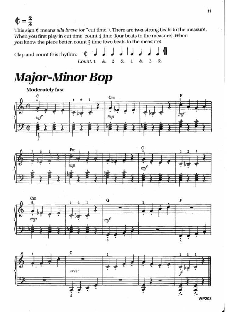 Major-Minor Bop | PDF