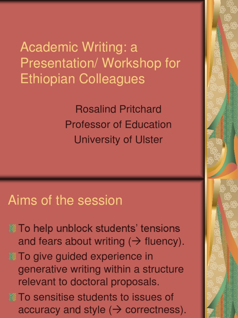 Academic Writing | PDF | Phrase | Sentence (Linguistics)