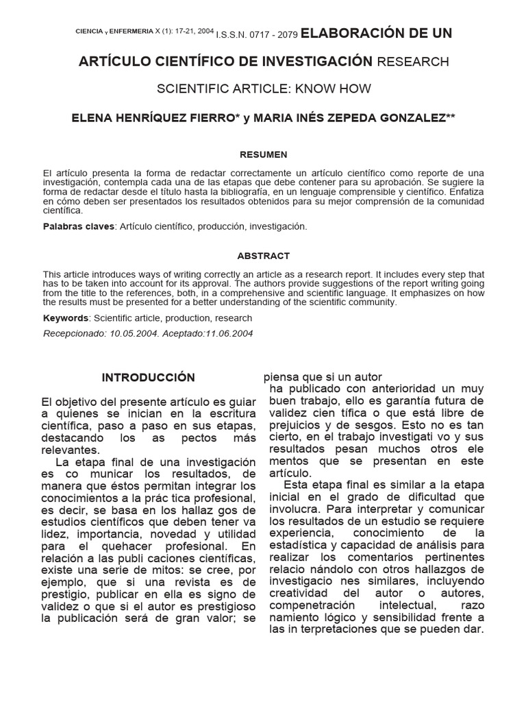 Formato para Artículo. | PDF | Muestreo (Estadísticas) | Estadísticas