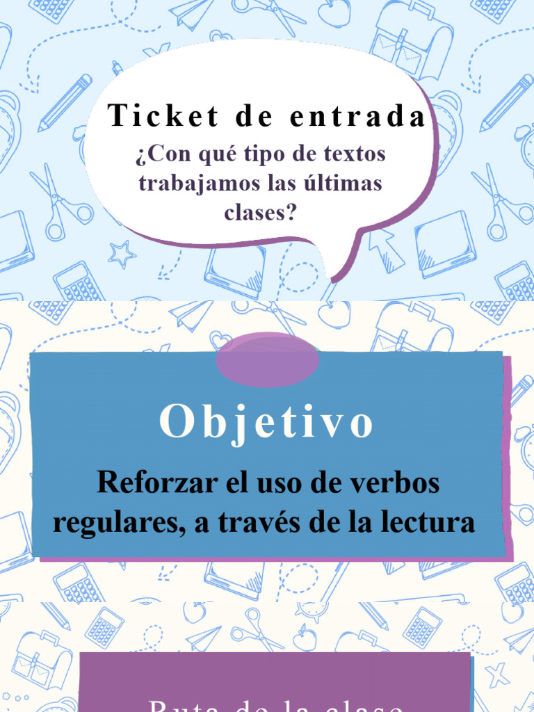 Los Verbos Regulares | PDF