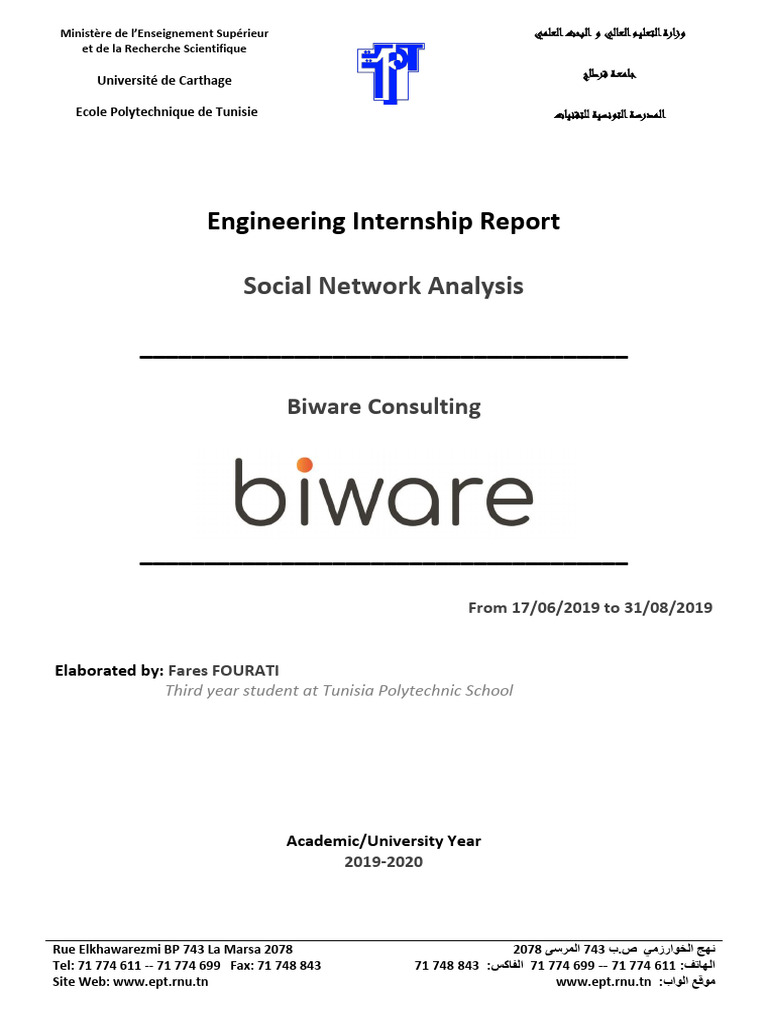 Social Network Analysis Engineering Proj | PDF | Theoretical Computer ...